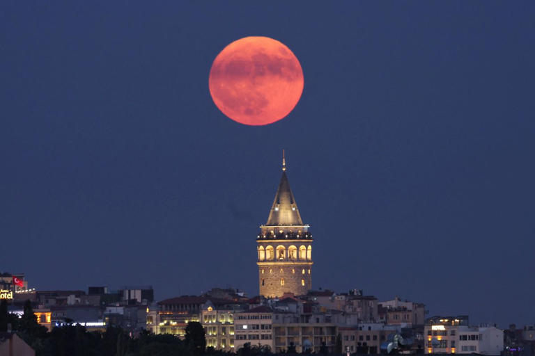 Buck Moon in pictures: First full moon of summer 2025 lights up night sky