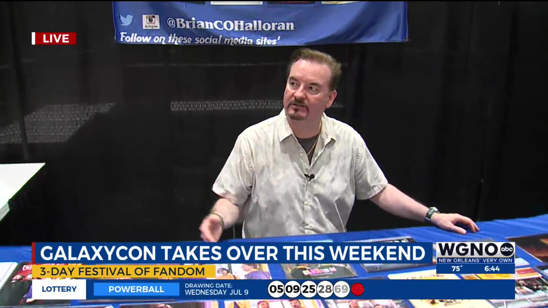 "Clerks" star Brian O'Halloran at GalaxyCon in New Orleans