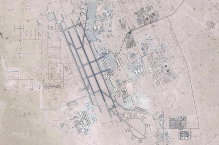 Iran missile strike on US air base in Qatar 'hit geodesic dome' as WW3 ...