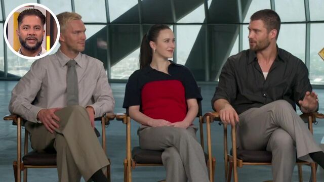 An exclusive sit-down with the amazing cast of 'Superman'