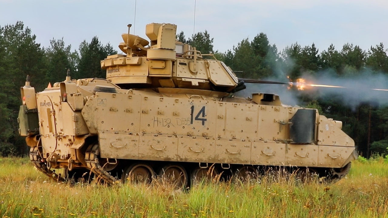 The US Army’s M2 Bradley Fighting Vehicle Summed Up in 4 Words