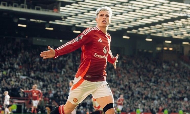 Manchester United Turunkan Harga Garnacho Jadi GBP 40 Juta!