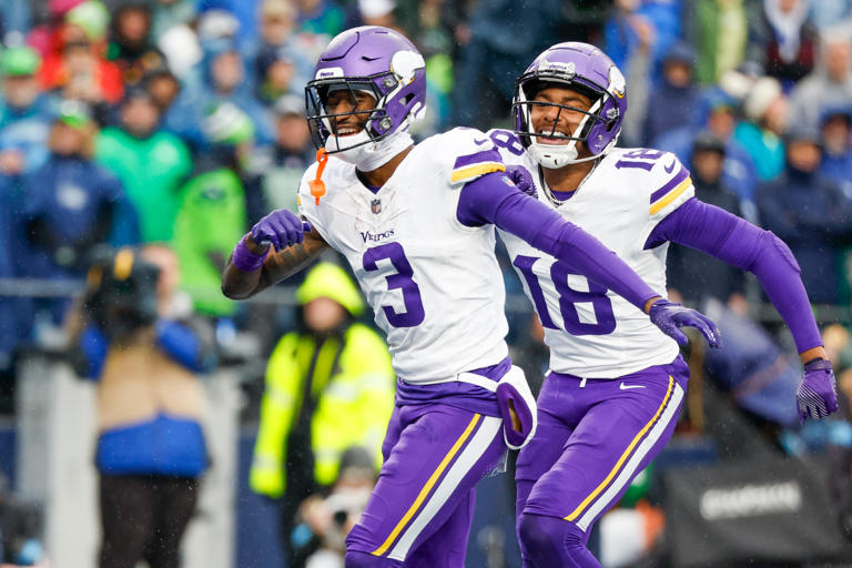 Jordan Addison is featured as Vikings' most promising player for the future