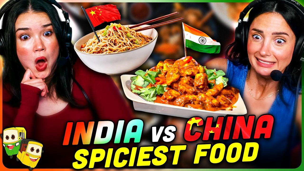 Cantomando - Which Country Has The Spiciest Food? India Vs China Video ...