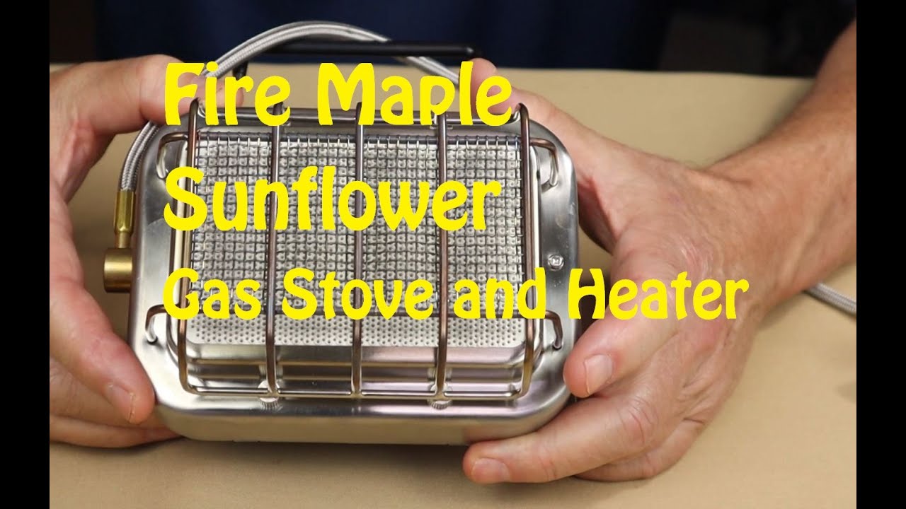 Fire Maple Sunflower Gast Stove with Ceramic Radiant Heat