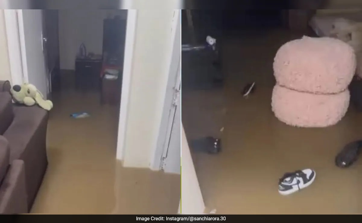 "I Have No Words": Gurugram Woman Shows Flooded Home Near DLF Camellias ...