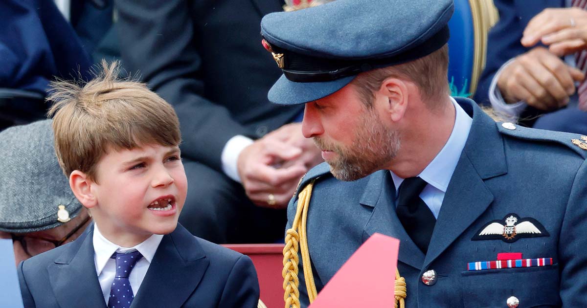 Prins Louis «tar på seg en ny rolle» i kongefamilien