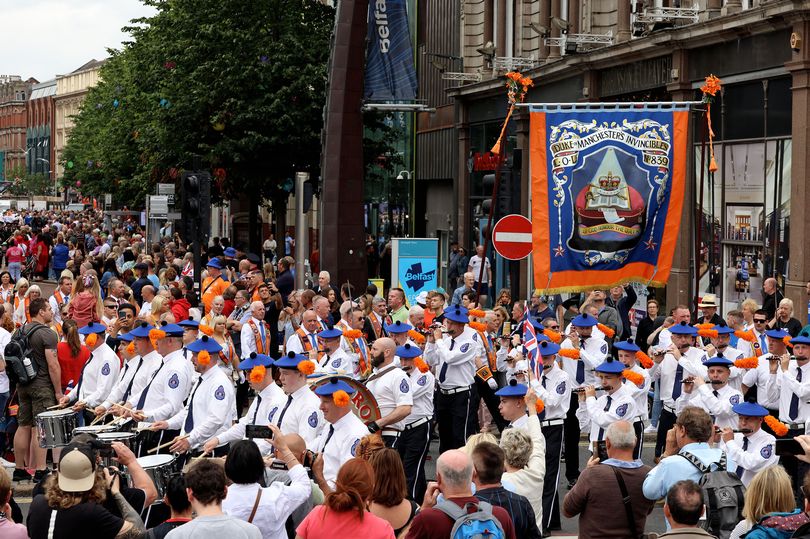 Twelfth Belfast parade and demonstration details for 2025
