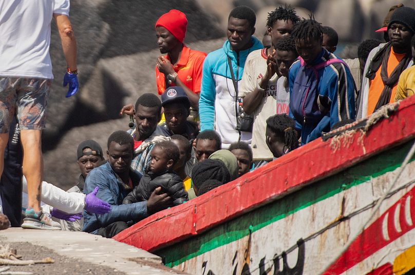 Senegal's navy intercepts 201 African migrants on deadly Atlantic route ...