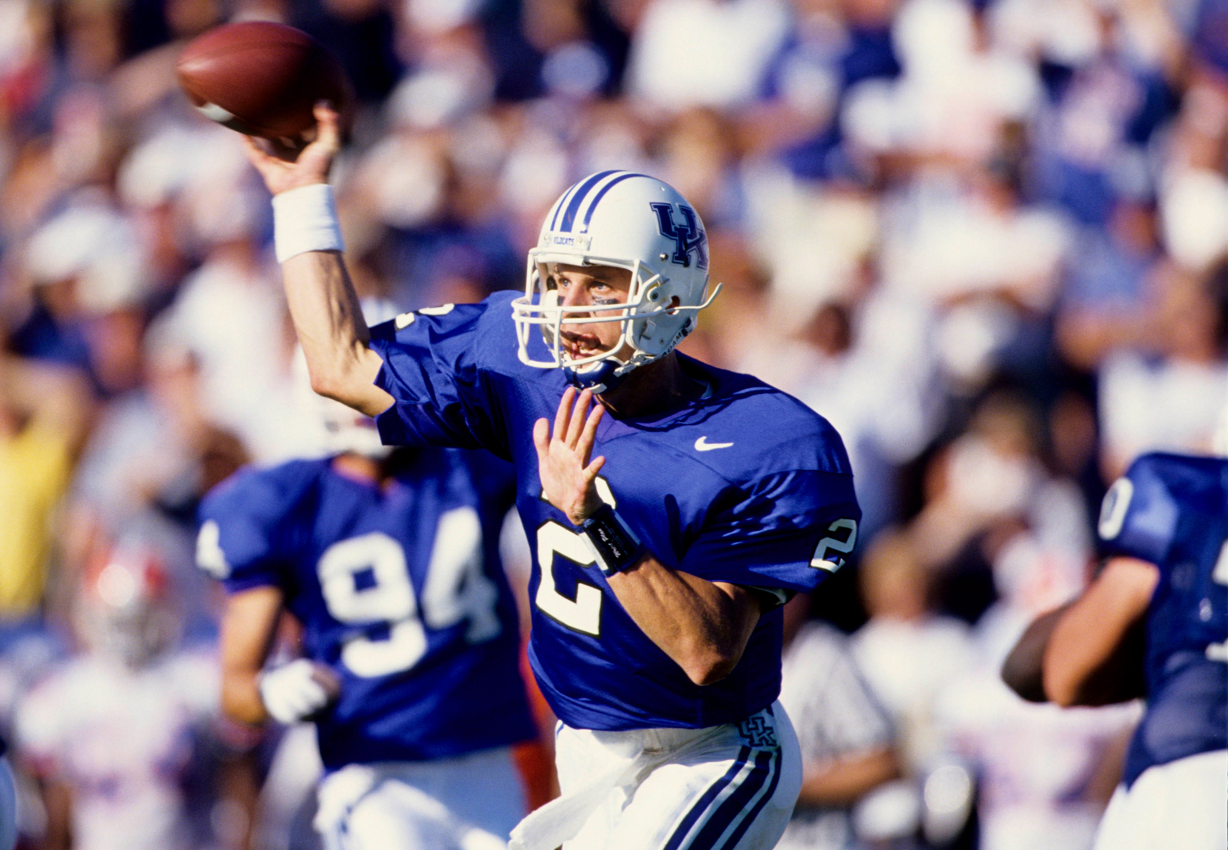 Who is on the Mount Rushmore of Kentucky Wildcats quarterbacks?
