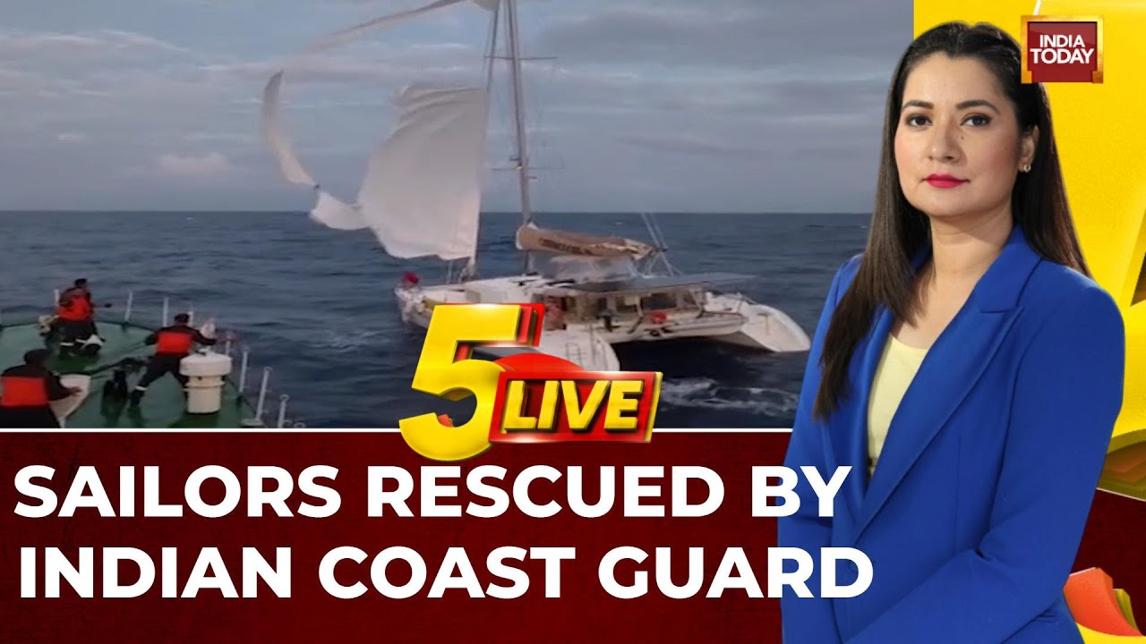 Indian Coast Guard rescues US sailors from stranded boat near Andaman ...