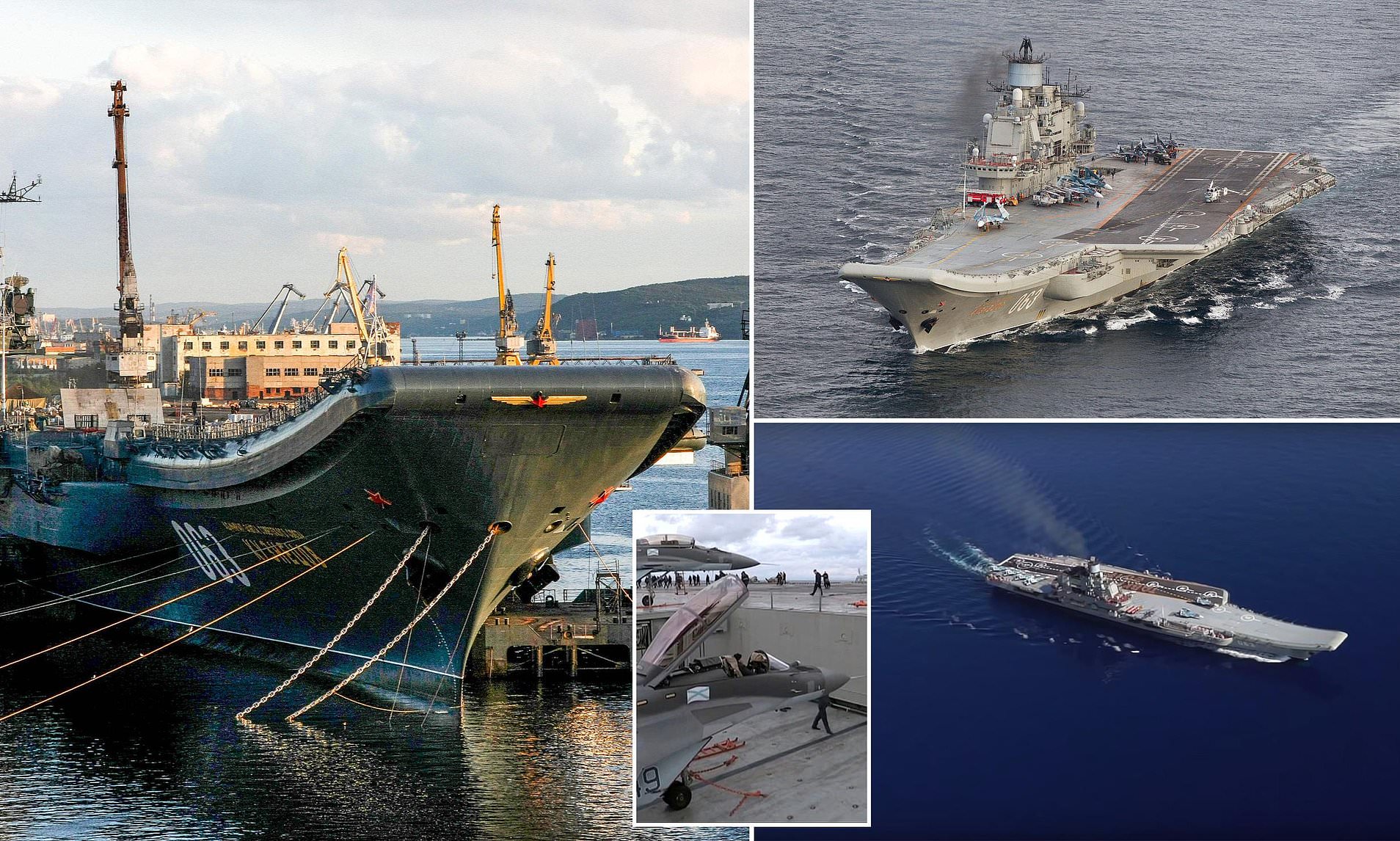 Humiliation for Putin as Russia 'looks set to SCRAP its only aircraft ...