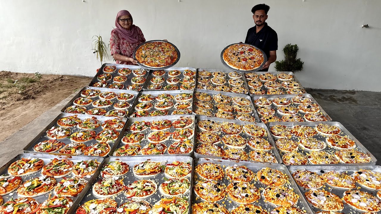 How 99 Veg Pizzas Are Cooked the Traditional Way
