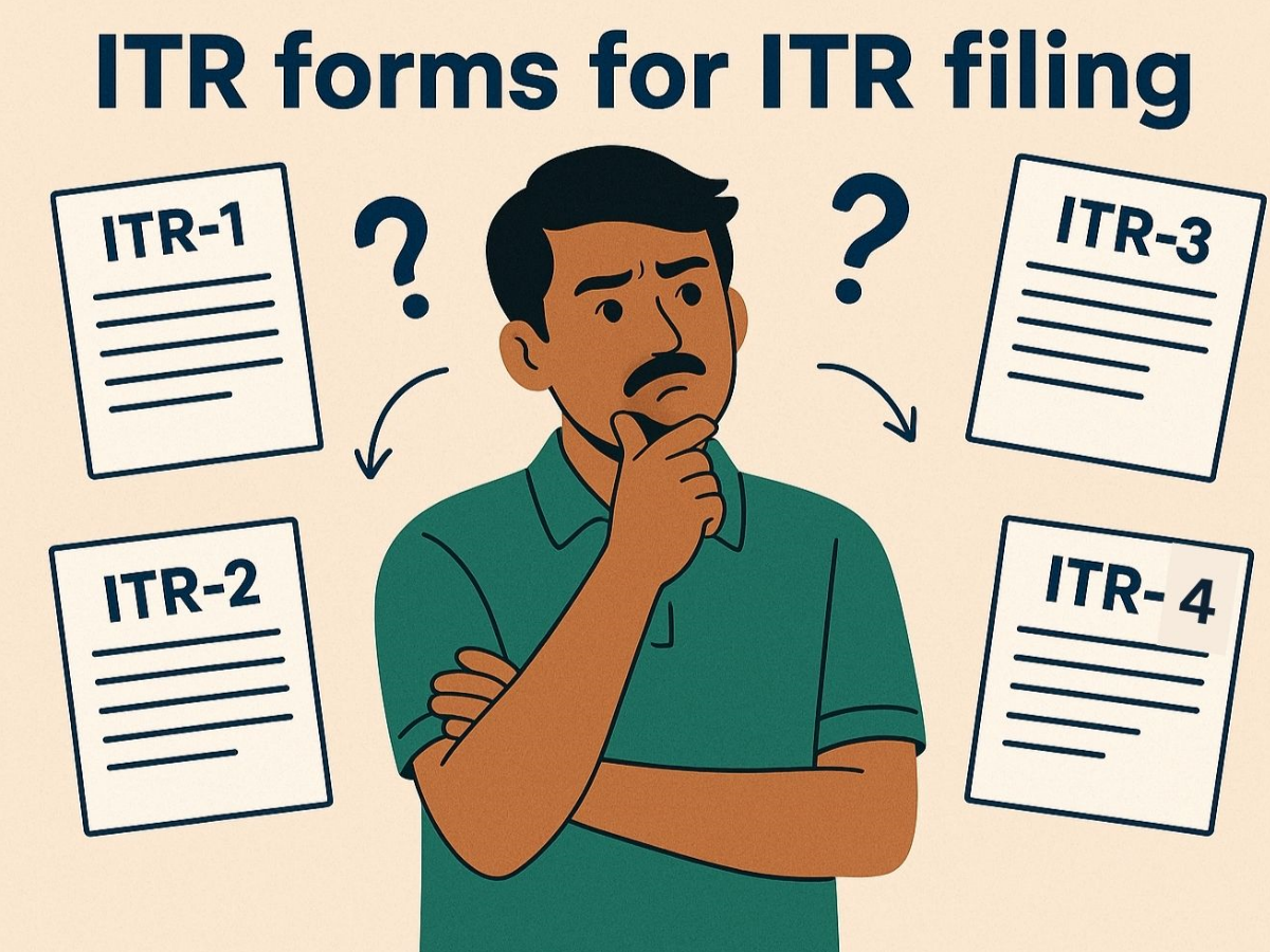Which ITR form applies to your income for ITR filing FY 2024-25 (AY ...