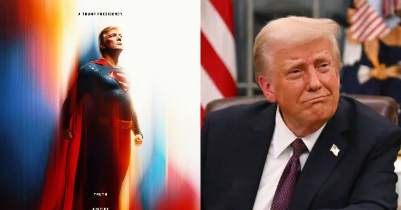 Donald Trump as Superman? White House AI post sparks Epstein jibes and ...