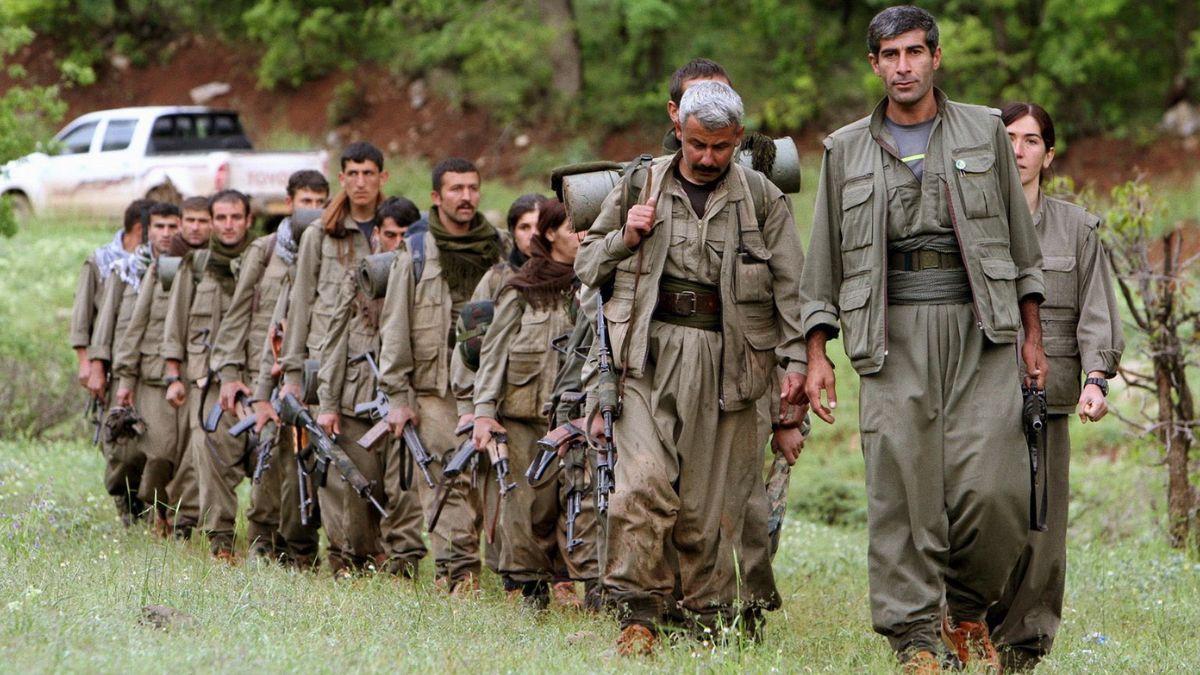 Kurdish PKK Fighters Lay Down Arms In Historic Disarmament Ceremony ...