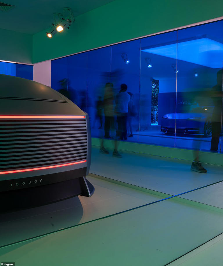 Jaguar's polarising Type 00 concept makes public debut at Goodwood