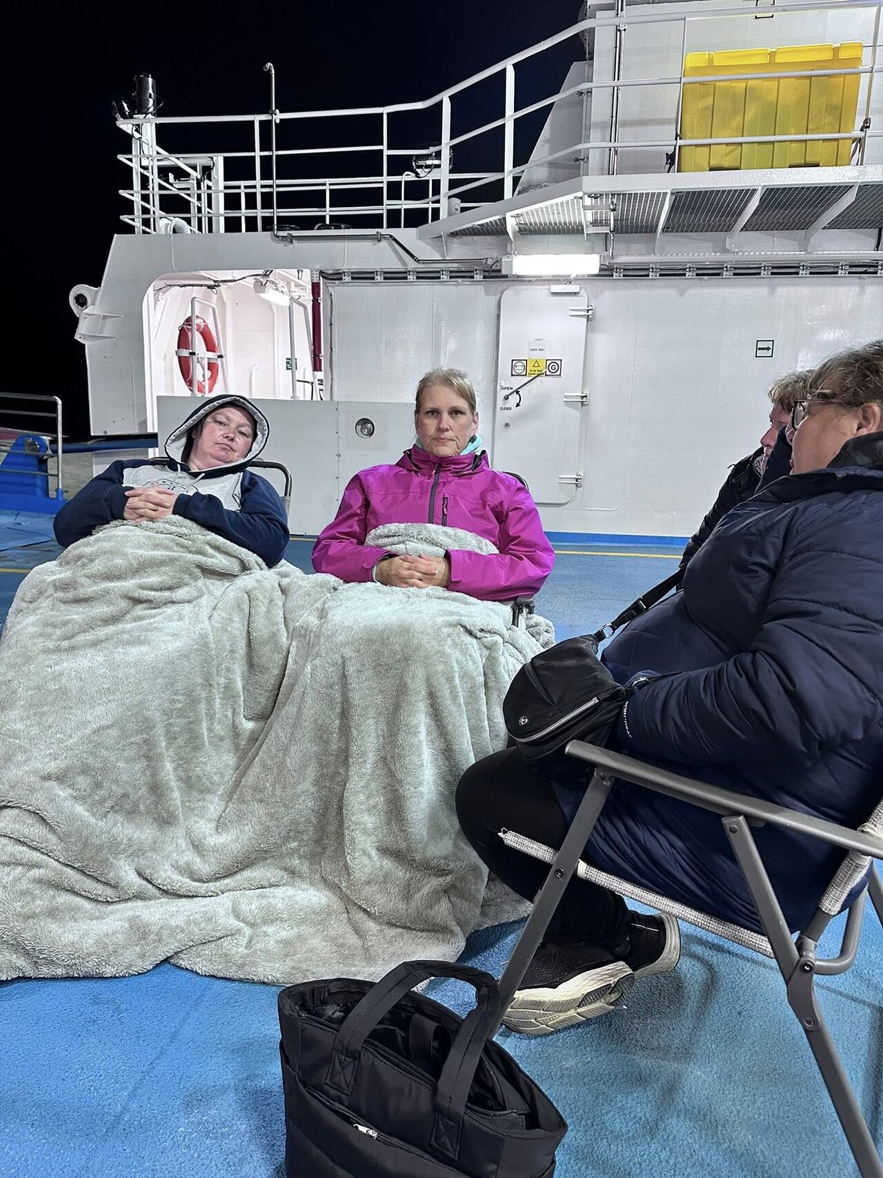 Fogo Island protestors remain aboard Astron W ferry