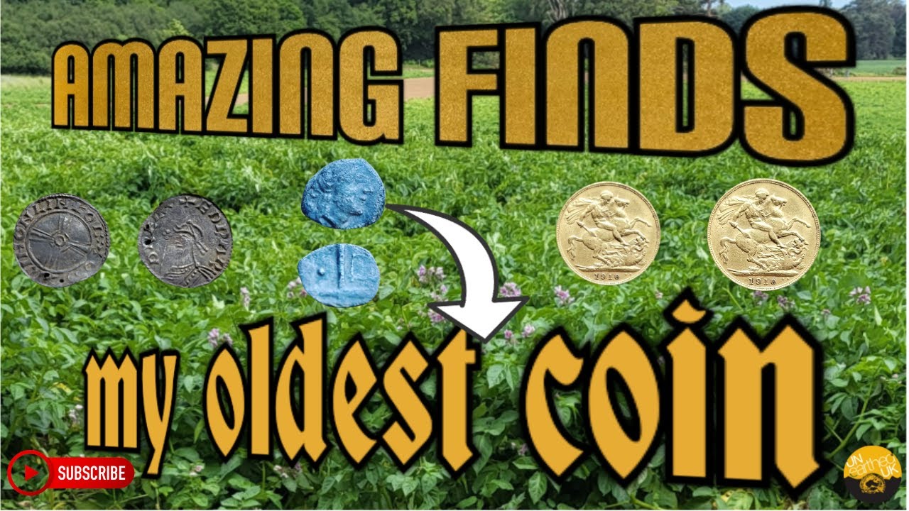 Amazing metal detecting finds, my oldest coin ever!