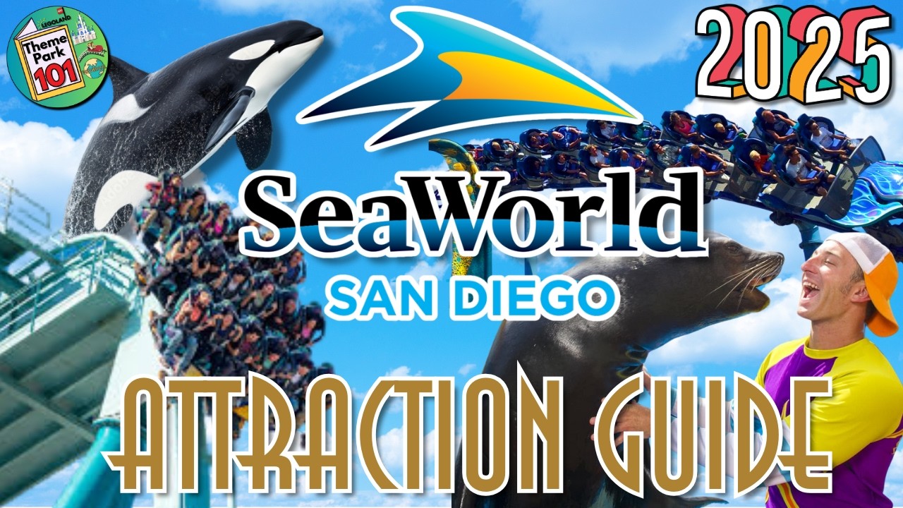 SeaWorld San Diego Rides & Attractions – 2025 – California's Biggest ...