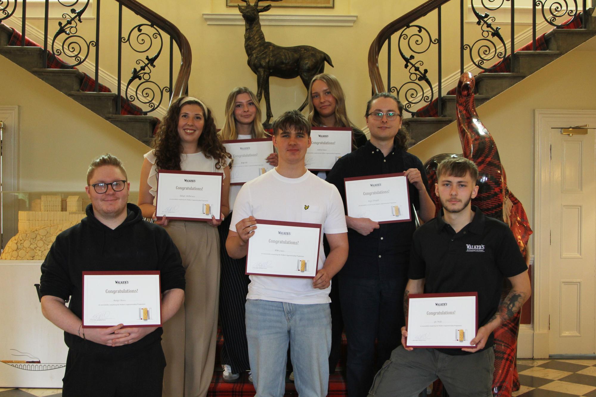 The Future is Golden: Walker’s Shortbread celebrates first apprentice ...