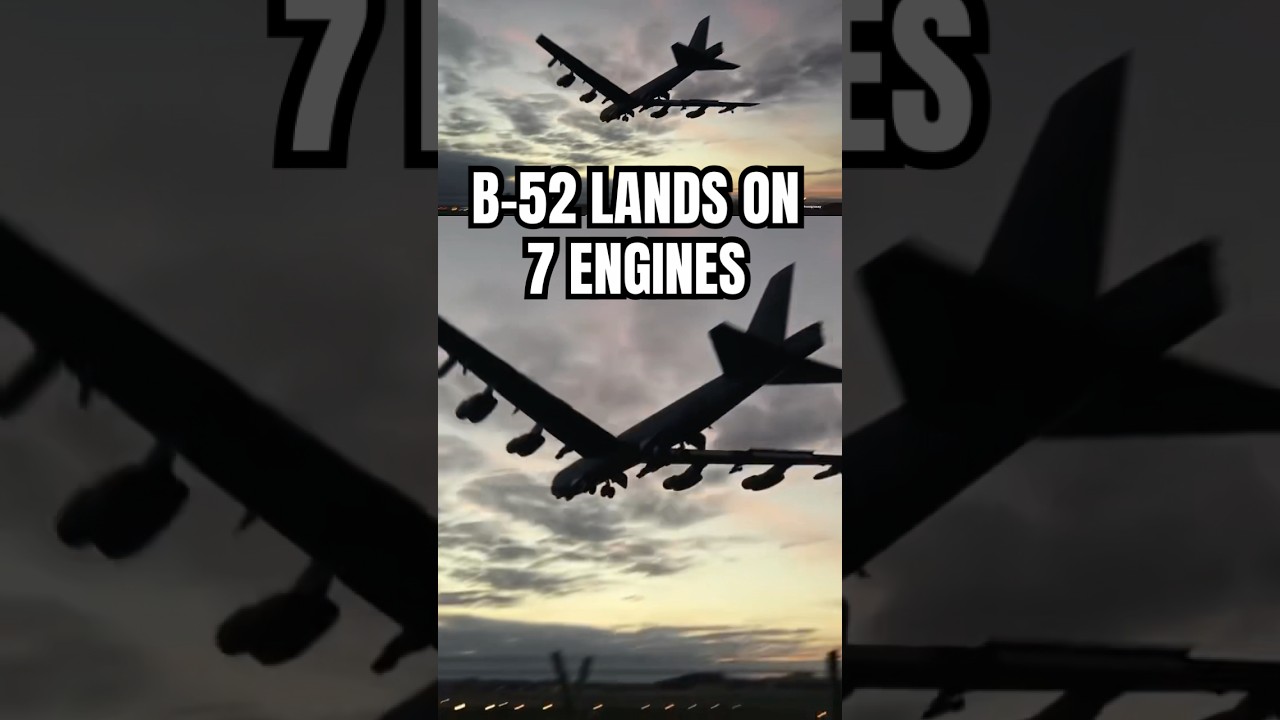 B-52 Emergency Landing