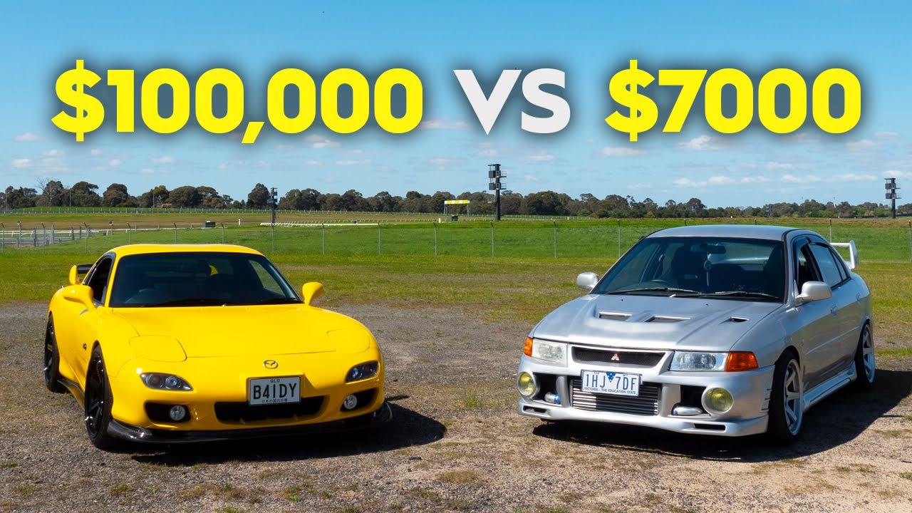 $100K FD RX7 vs $7,000 Fake Evo