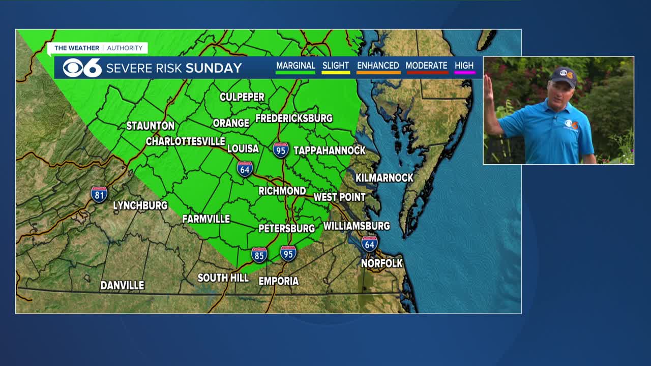 Weekend weather: Clear for Friday events, storms possible Sunday afternoon