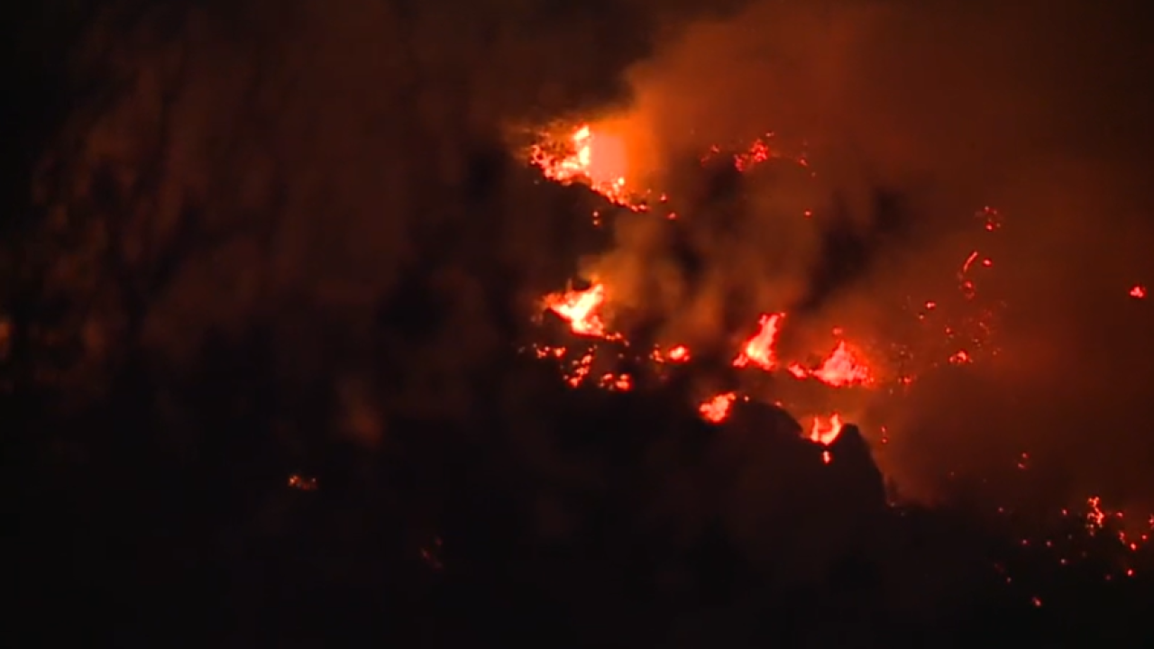 3 Fires In San Diego's East County Prompt Evacuations