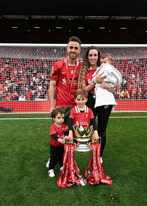 Inside Diogo Jota's life with childhood sweetheart Rute and their three ...