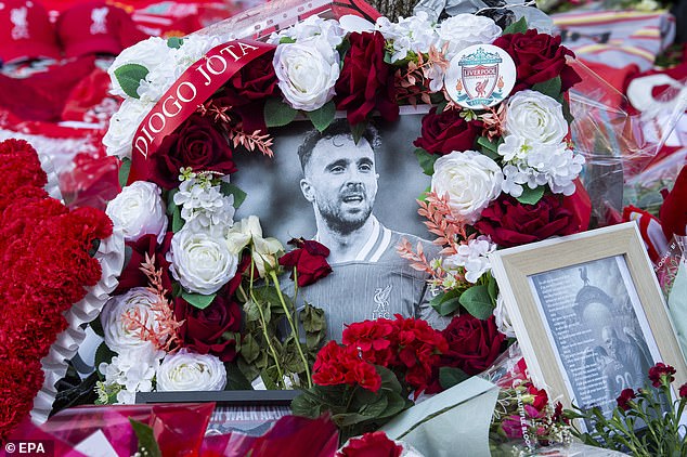 Liverpool reveal planned tributes to Diogo Jota and Andre Silva in pre ...