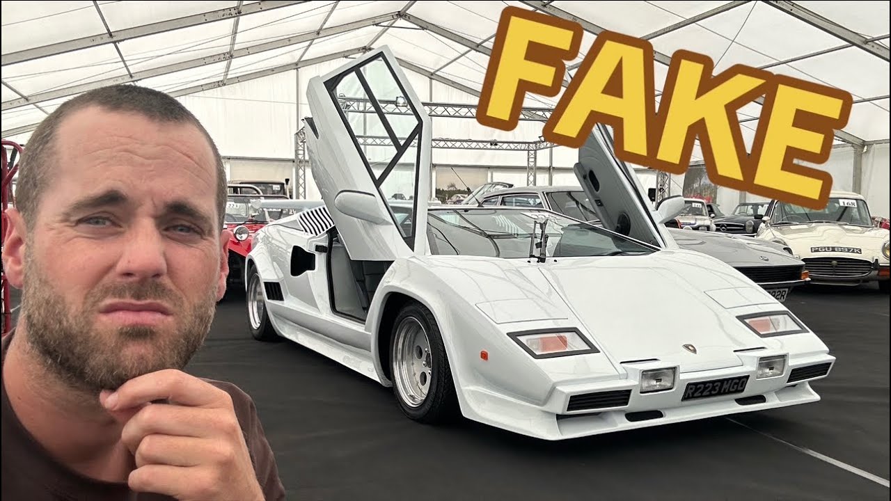 The craziest fake Lamborghini Countach on Earth