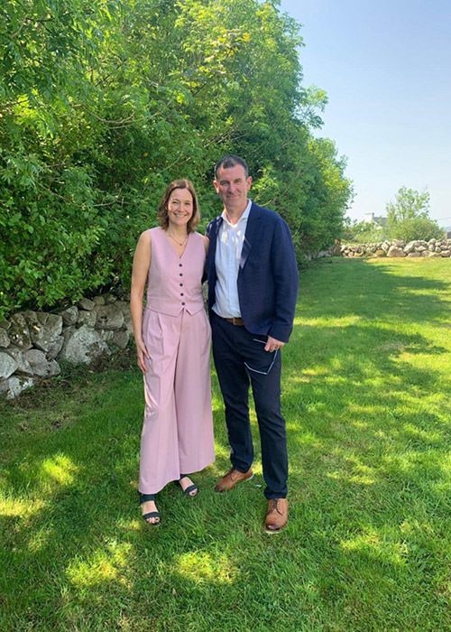 How They Met: Sports presenter Gráinne McElwain met husband on an ...