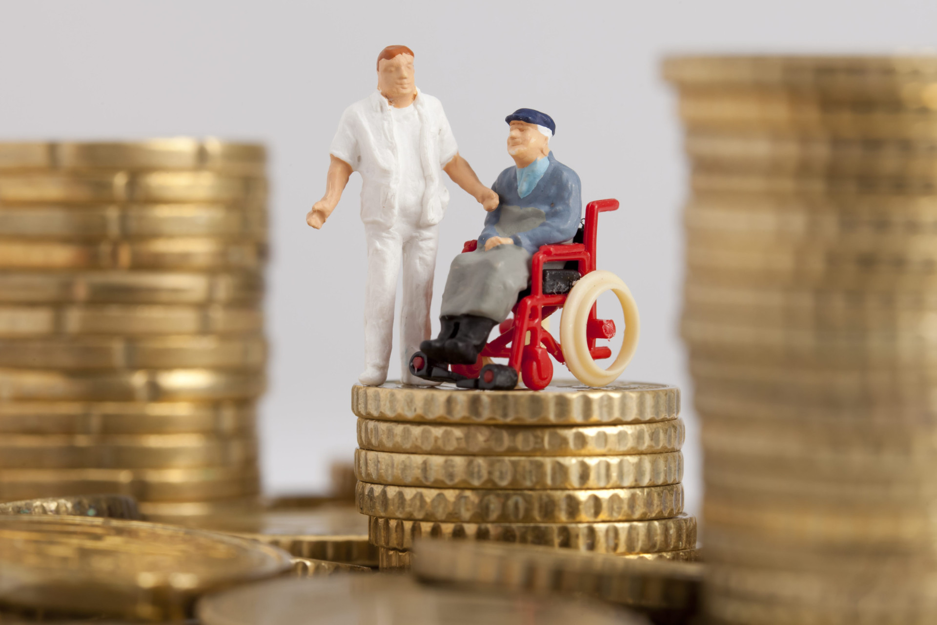 The highest and lowest pensions in Europe