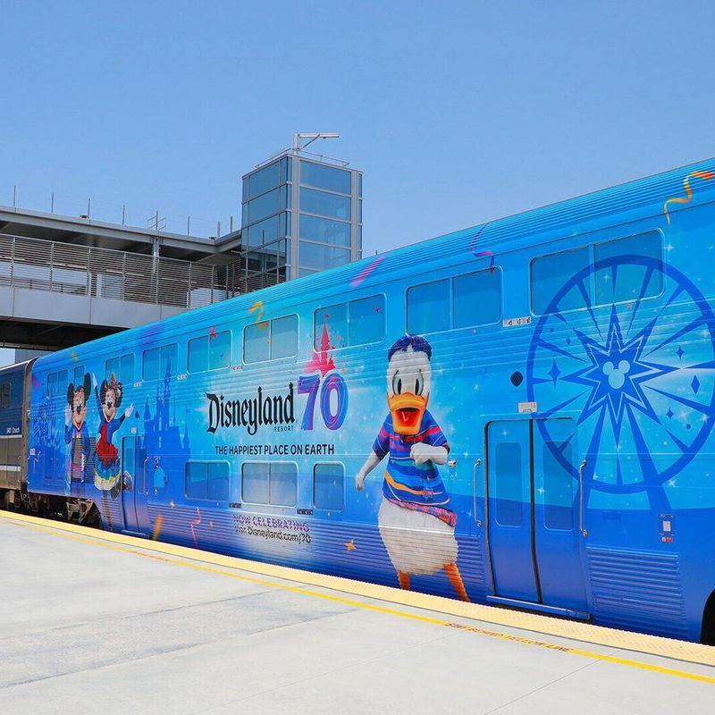 All aboard the fun: Amtrak celebrates Disneyland’s 70th with a magical ...