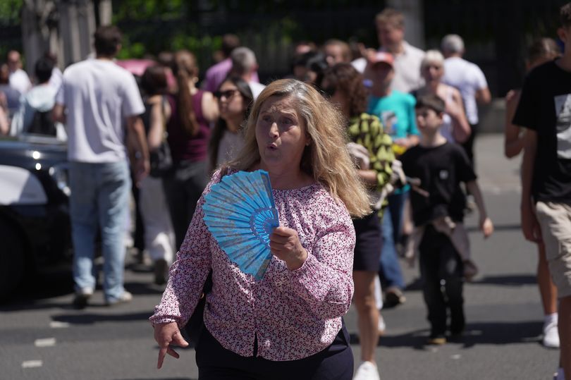 Full list of areas where amber heat health alert has been issued in England