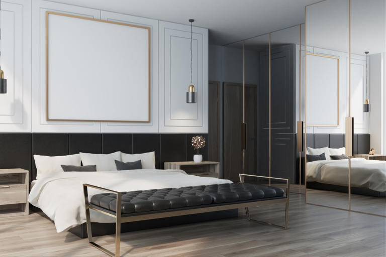 24 White and Black Bedroom Ideas You’ll Want to Copy