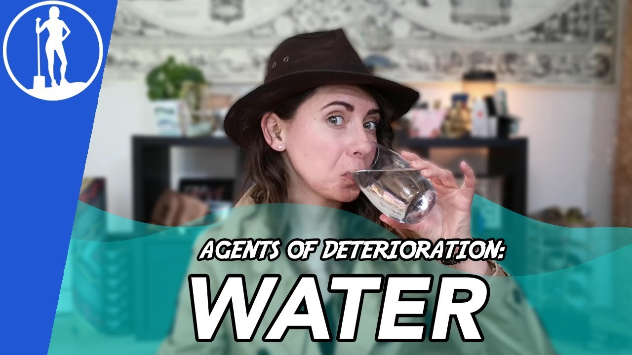 WATER - The Agents of Deterioration (4/10) | Art Conservation 101
