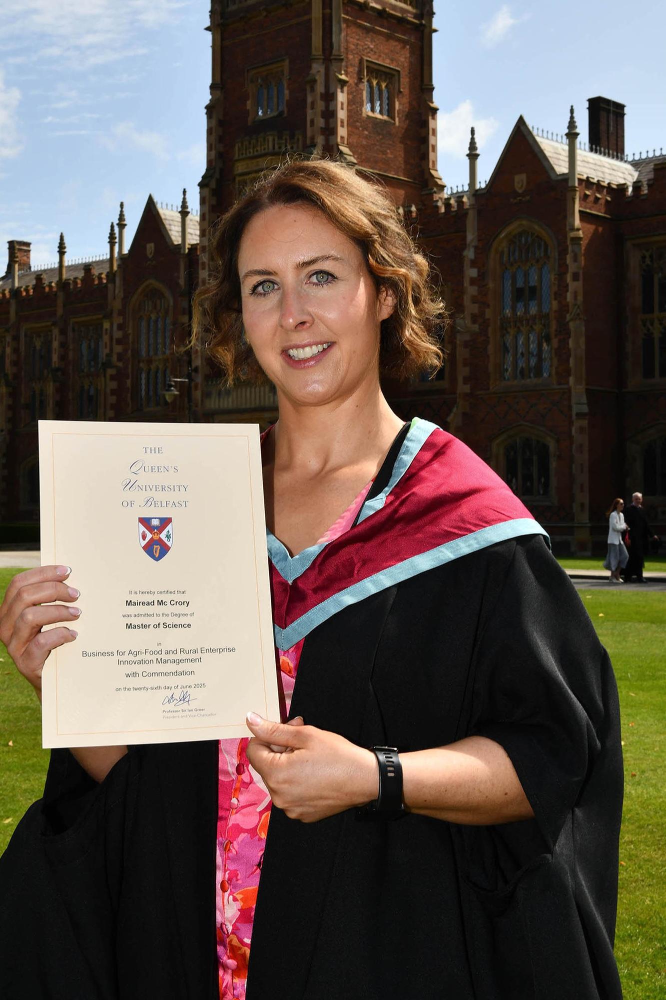 CAFRE students graduate with Master’s Degrees
