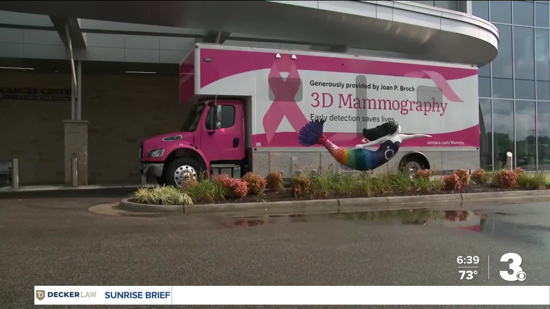 Sentara Brock Cancer Center adds 2nd van to its mobile mammography unit