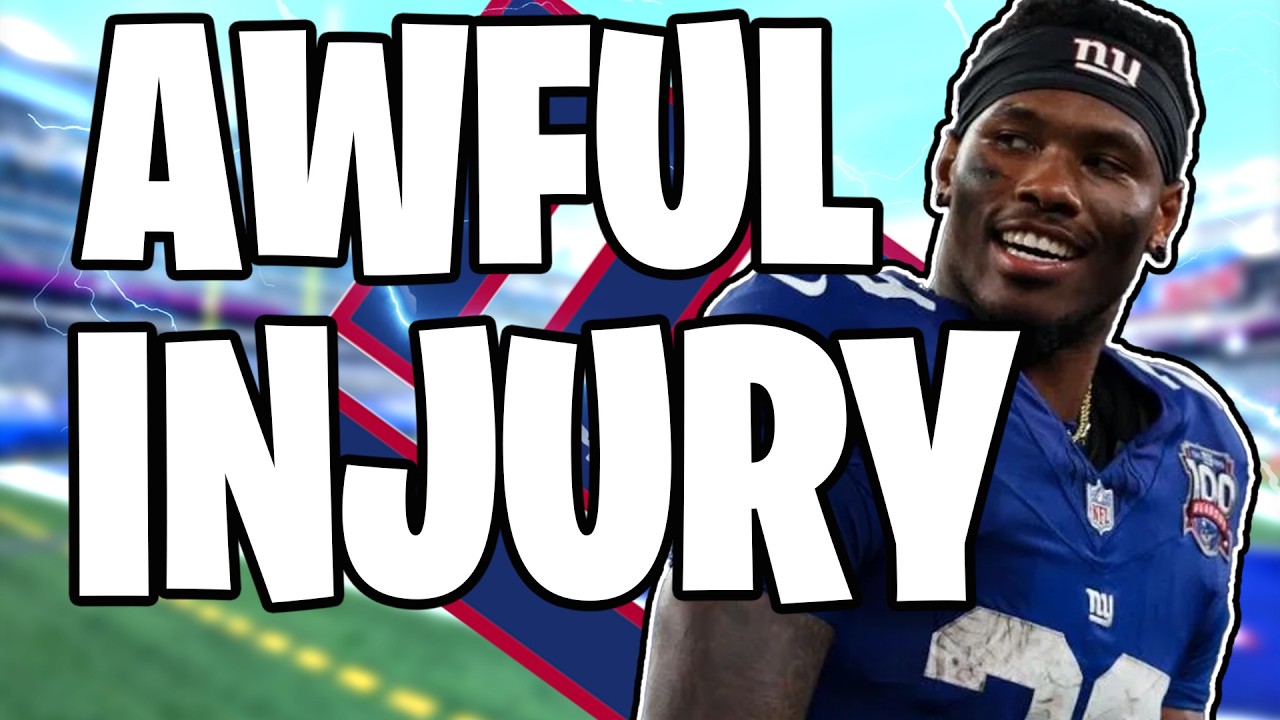 New York Giants HEARTBREAKING INJURY For The Giants