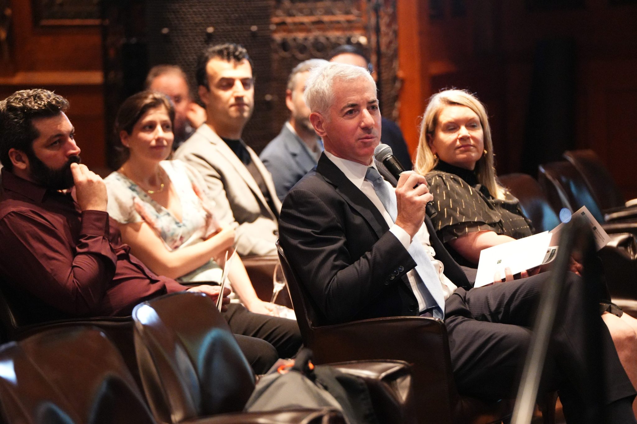 Pershing Square CEO Bill Ackman made his professional tennis debut. He ...