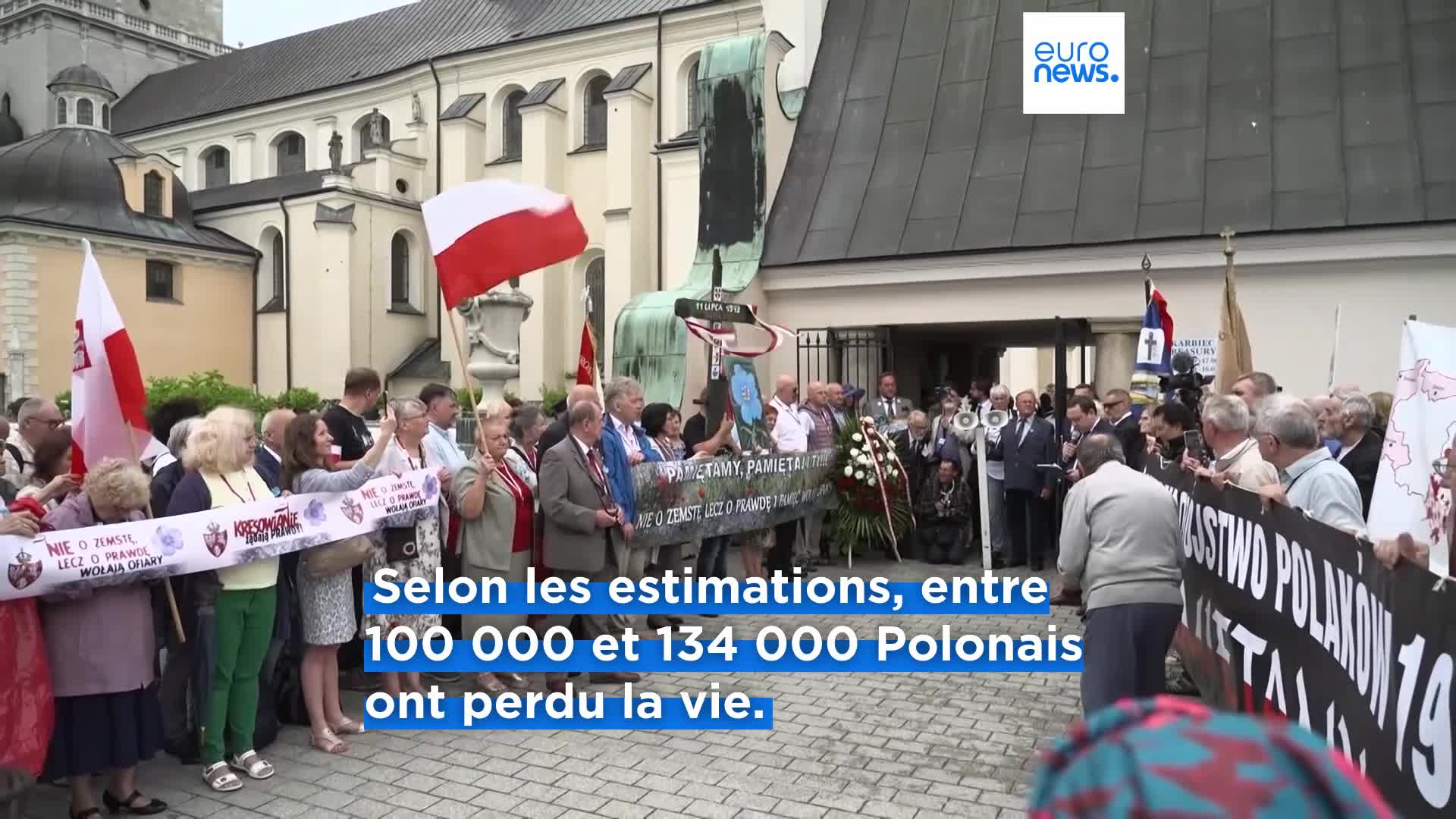 La mémoire des Polonais victimes des massacres en Volhynie célébrée