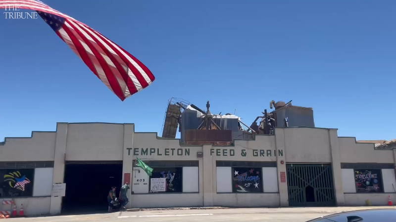 Templeton officials confirm fireworks as the cause of the granary fire ...