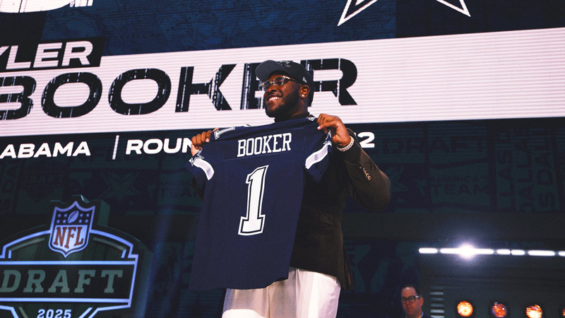 Cowboys Rookie Tyler Booker: Not Winning at Alabama Fuels My 'Burn and ...