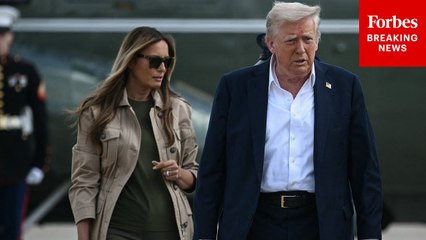 President Trump & First Lady Melania Trump Head To Texas Areas Hit By ...