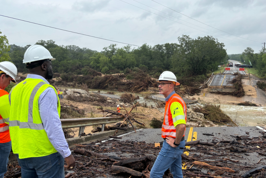 Long-term road closures after flood damage
