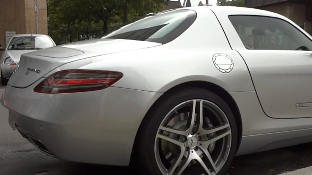 My Mercedes-Benz SLS AMG V8 in Berlin – Supercar Sound & Street Presence
