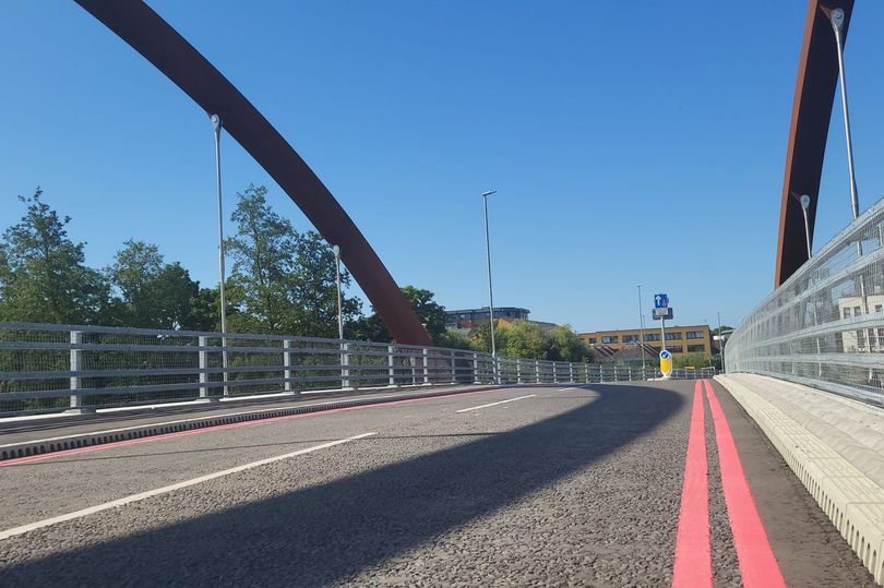 Photos show brand new Bow Bridge in Chelmsford city centre finally open ...