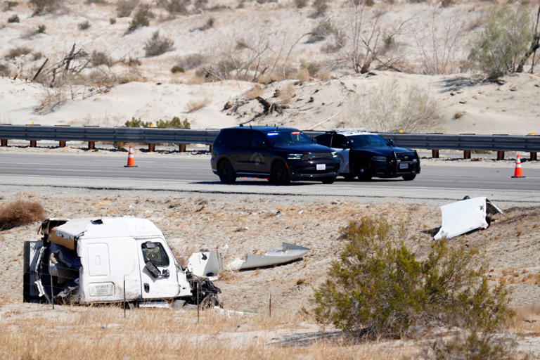 Coroner identifies two people killed in Interstate 10 crash on Thursday